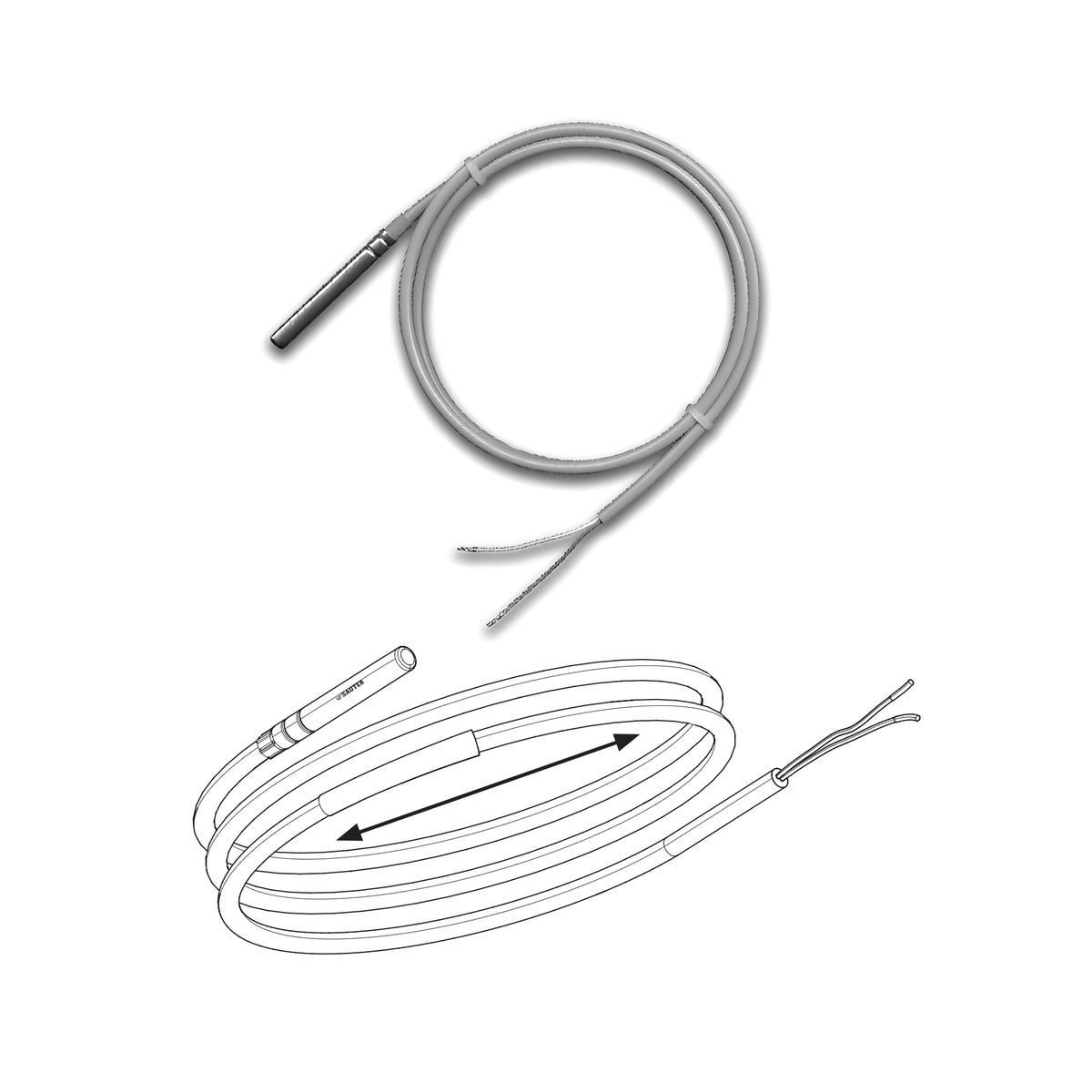 Sauter Cable Temperature Sensor EGT354F102 – supplymed.co.uk